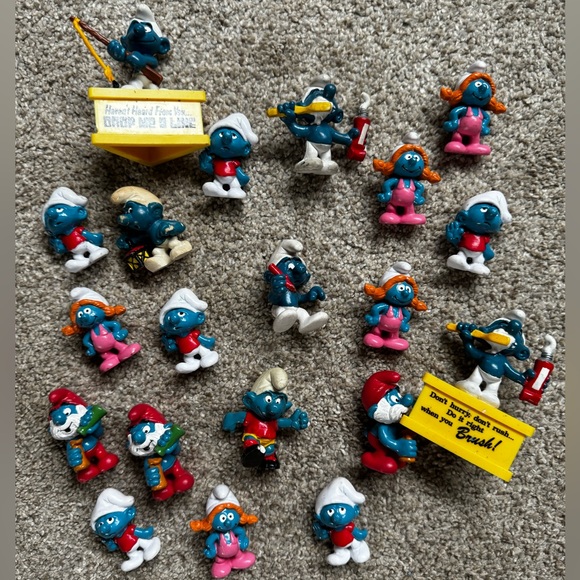 smurf | Toys | Lot Of 2 Smurfs From The 80s | Poshmark